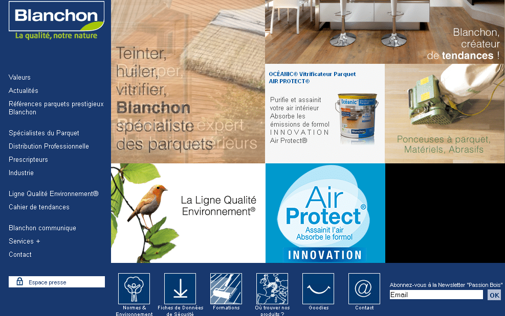 Blanchon - vitrificateur mat - entretien bois extérieur